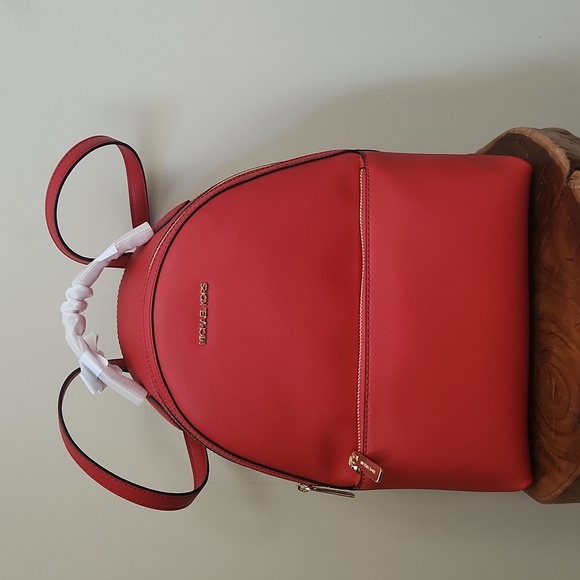 MICHAEL Michael Kors | Bags | Michael Kors Nwt Sheila Medium Bright Red ...